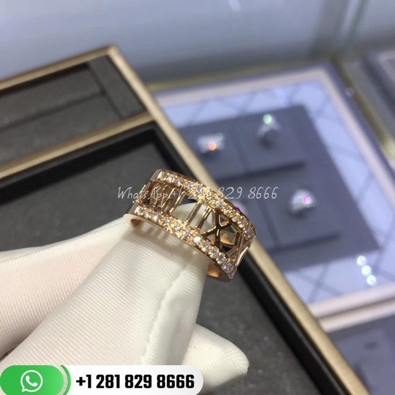 Tiffany Atlas® Open Ring in 18k Gold with a Diamond | Custom Jewelry ...