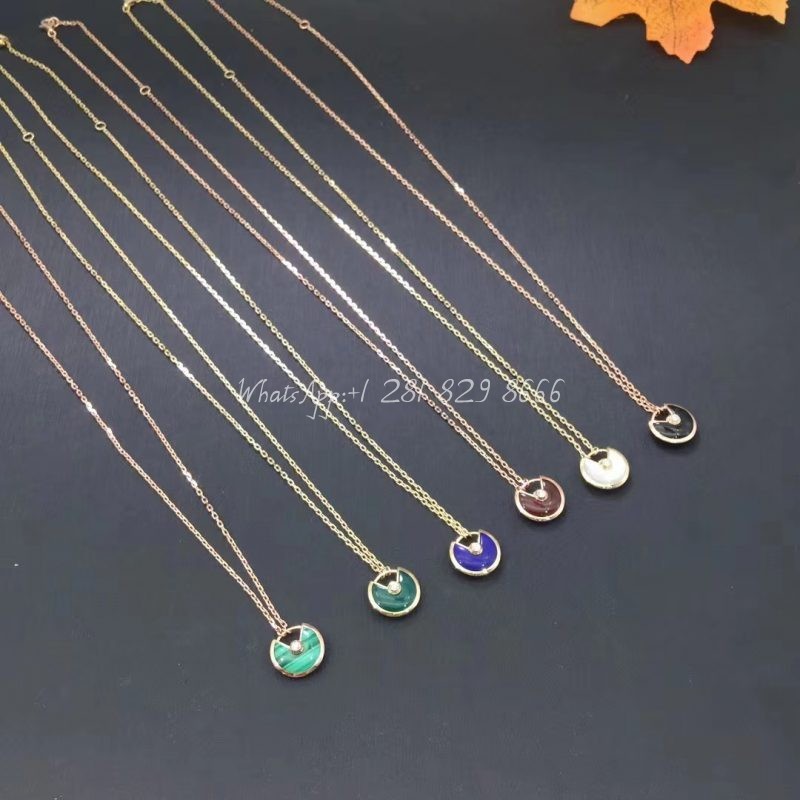 Cartier Amulette De Cartier Necklace 17mm Model | Multiple Gem ...
