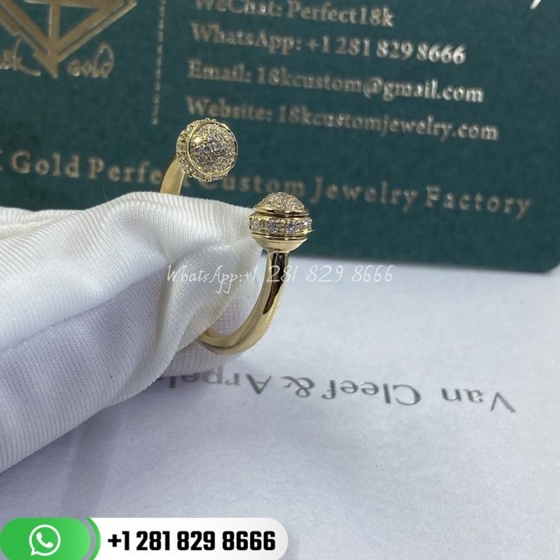 Piaget Possession Open SM Ring -Yellow Gold | Custom Jewelry – 18K ...