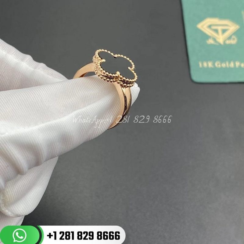 Van Cleef & Arpels Magic Alhambra Ring -VCARF79000 | Custom Jewelry ...