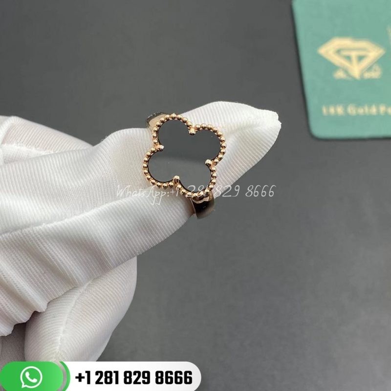 Van Cleef & Arpels Magic Alhambra Ring -VCARF79000 | Custom Jewelry ...