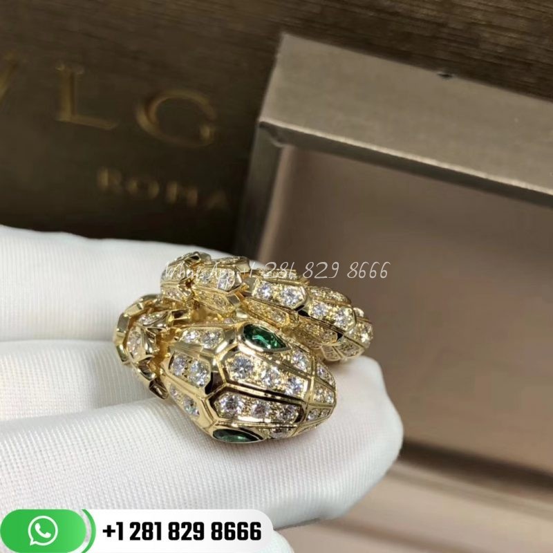 Bvlgari Serpenti Viper Ring 354697 | Custom Jewelry – 18K Custom Jewelry