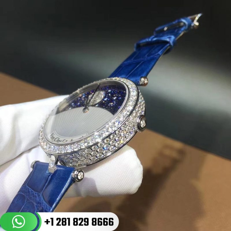Van Cleef Arpels Lady Arpels Day and Night Watch VCARN25800 |18k ...