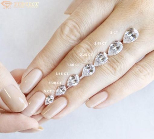 Shaped Diamond Size Comparison Table, Various Shapes of Diamond Size ...